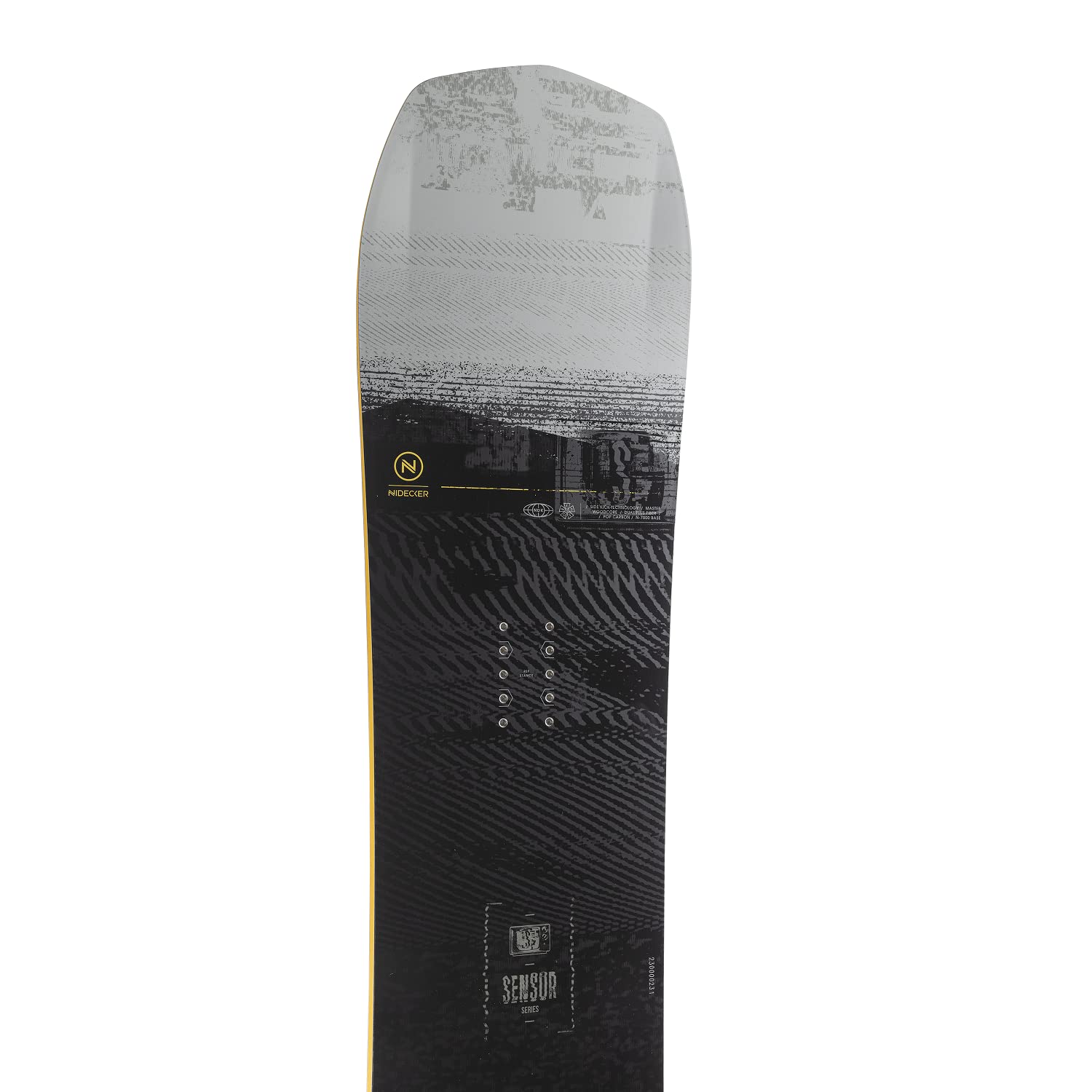 Nidecker Sensor Mens Snowboard Gray 156cm
