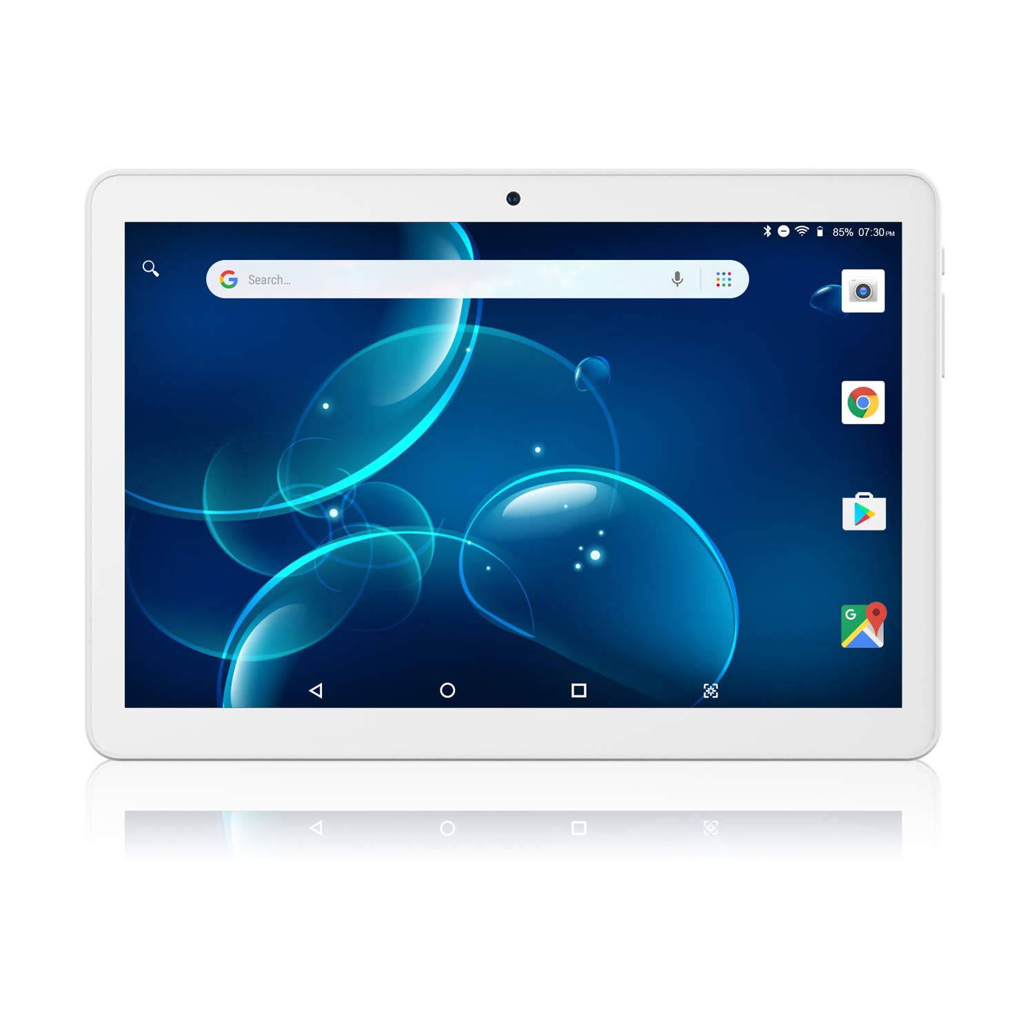 LECTRUS 10 inch Tablet Android 9.0 Pie, Quad-Core, Android Tablets with Sim Card Slot/Micro SD Slot, Dual Cameras & Speakers, 2GB RAM, 32GB Storage, IPS Full Display, 3G/WiFi, Bluetooth, GPS, FM