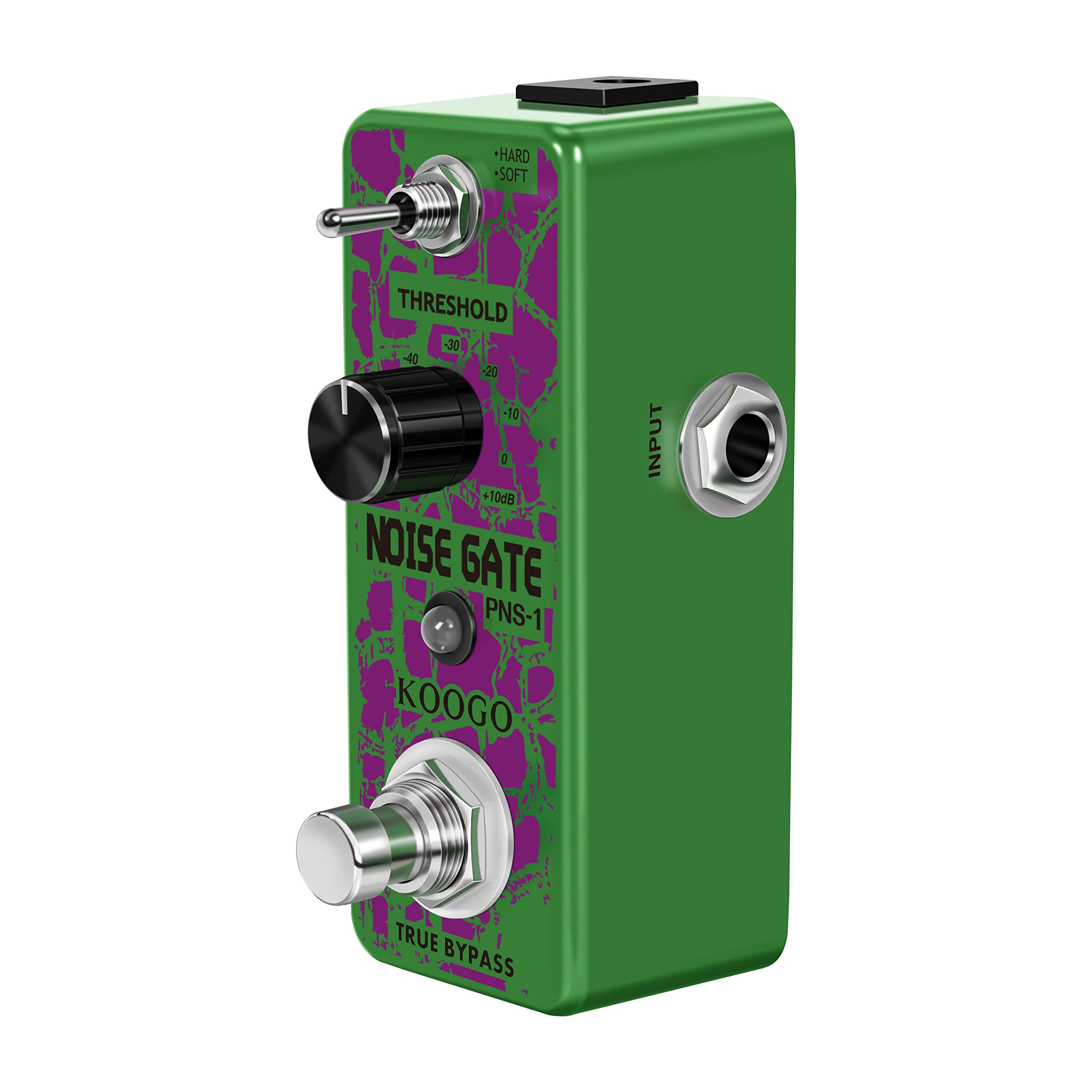 Koogo Guitar Noise Gate Pedal Noiser Killer Pedals For Electric Guitars Guitarist Basic Suppression Noises Effect Pedal