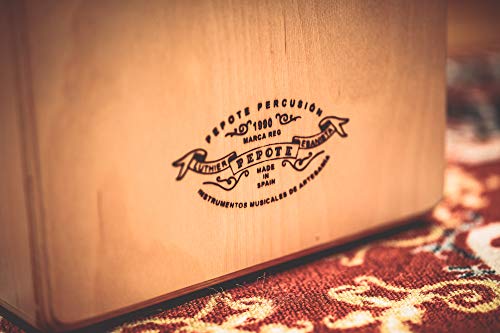Meinl Artisan String Cajon with Mongoy Frontplate / Baltic Birch Body - MADE IN SPAIN - BulerĂa Line, 2-YEAR WARRANTY (AEBLMY)
