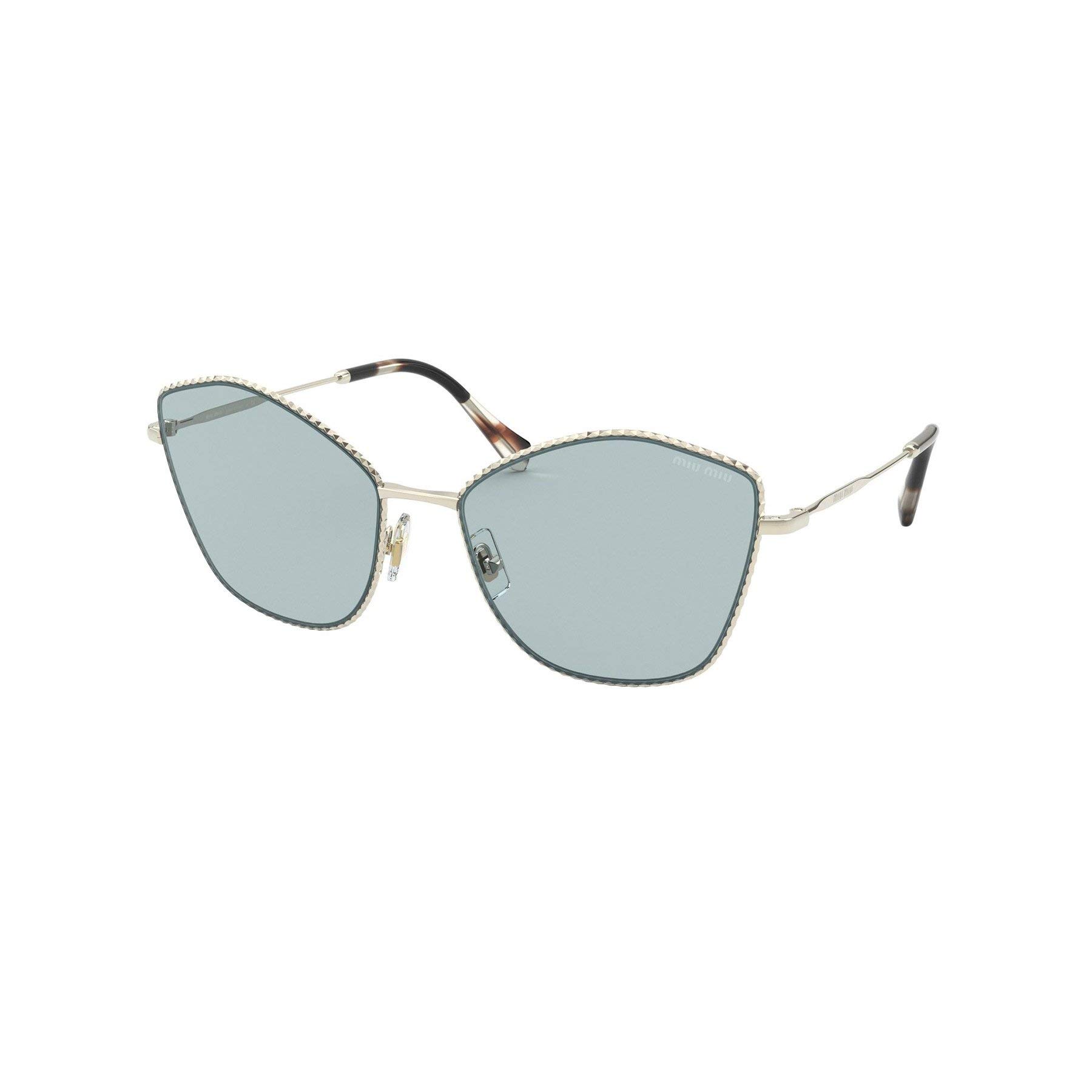 Miu Miu MU 05US - 7S0CZ9 Sunglasses CORE COLLECTION LIGHT HAVANA w/GRADIENT BROWN MIRROR 55mm