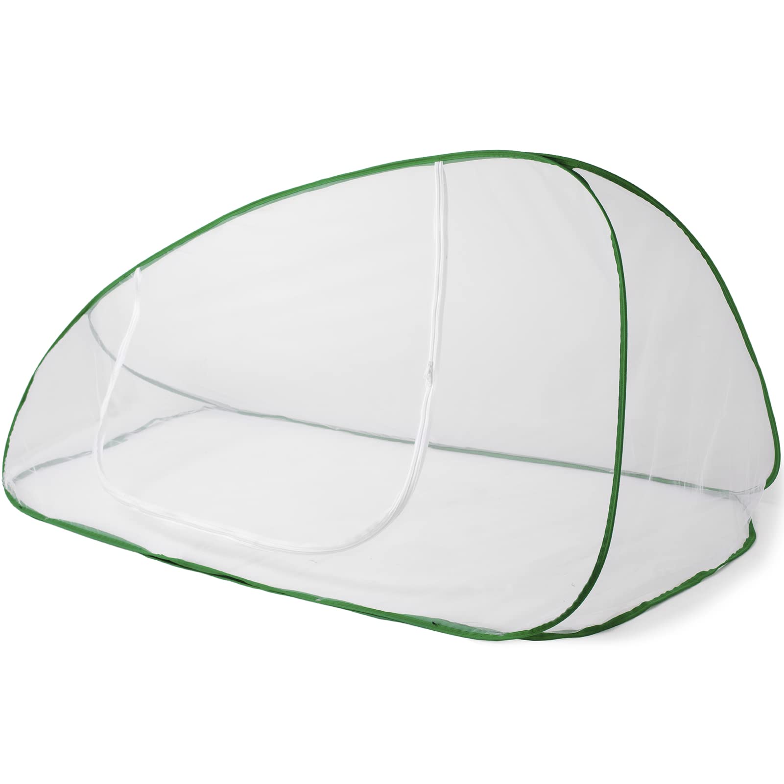 Pop UP Mosquito Tent for Camping Outdoor Travling Backyard, Self Standing Auto- Expanding, Single Portable Mosquito Net Tent (Tarp Floor)