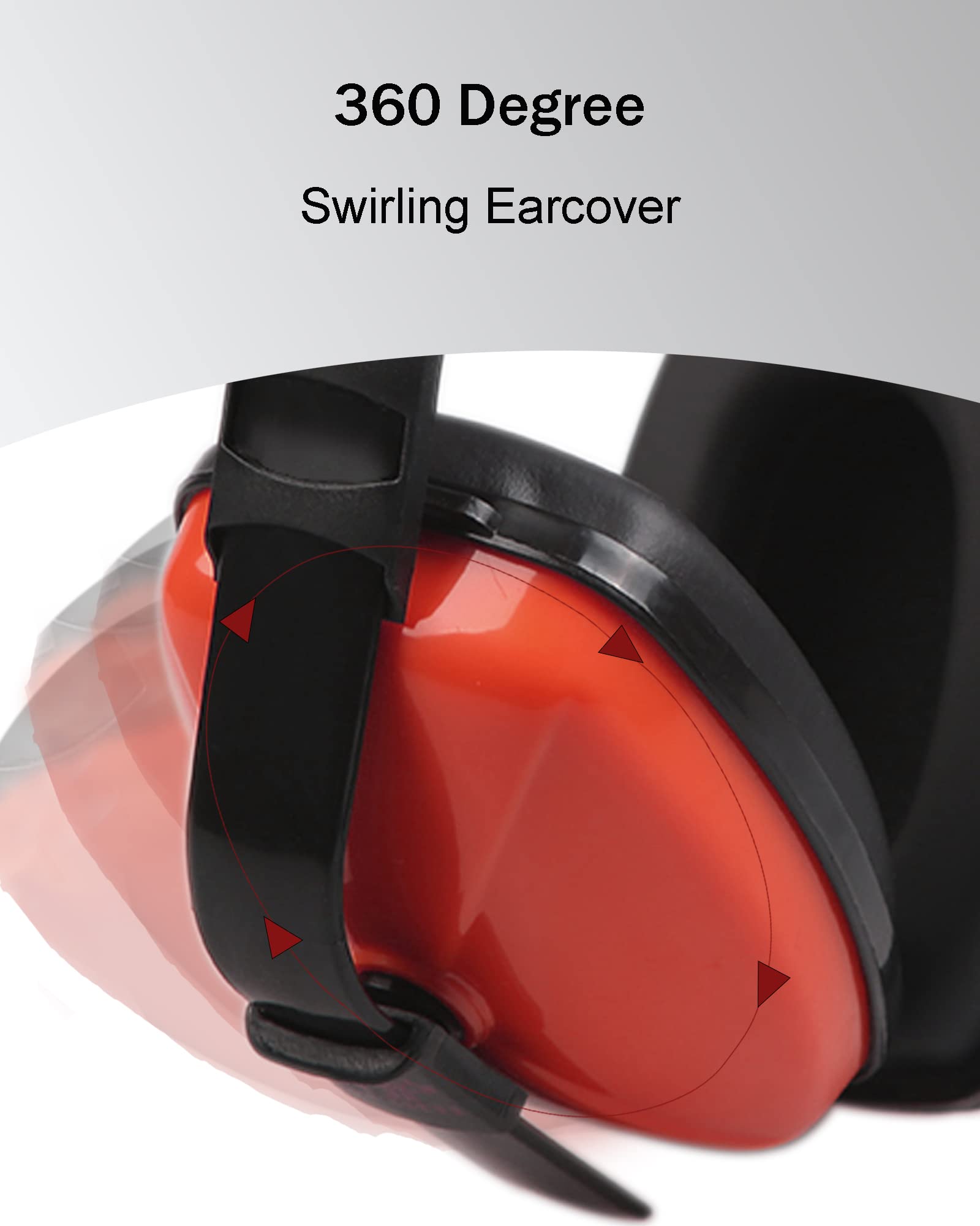 moroinriz Shooting Ear Protection Earmuffs | Hearing Ear Protection Noise Cancelling Sound-proof Headphones | Ear Muffs for Noise Reduction, Work, One Size