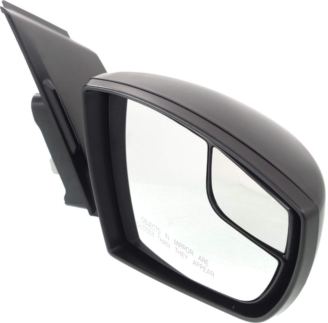 Kool Vue Passenger Side Power Non-Heated Mirror for Ford Escape 2013-2016 Without Signal Light, Blind Spot Light, Memory & Puddle Lamp Paintable