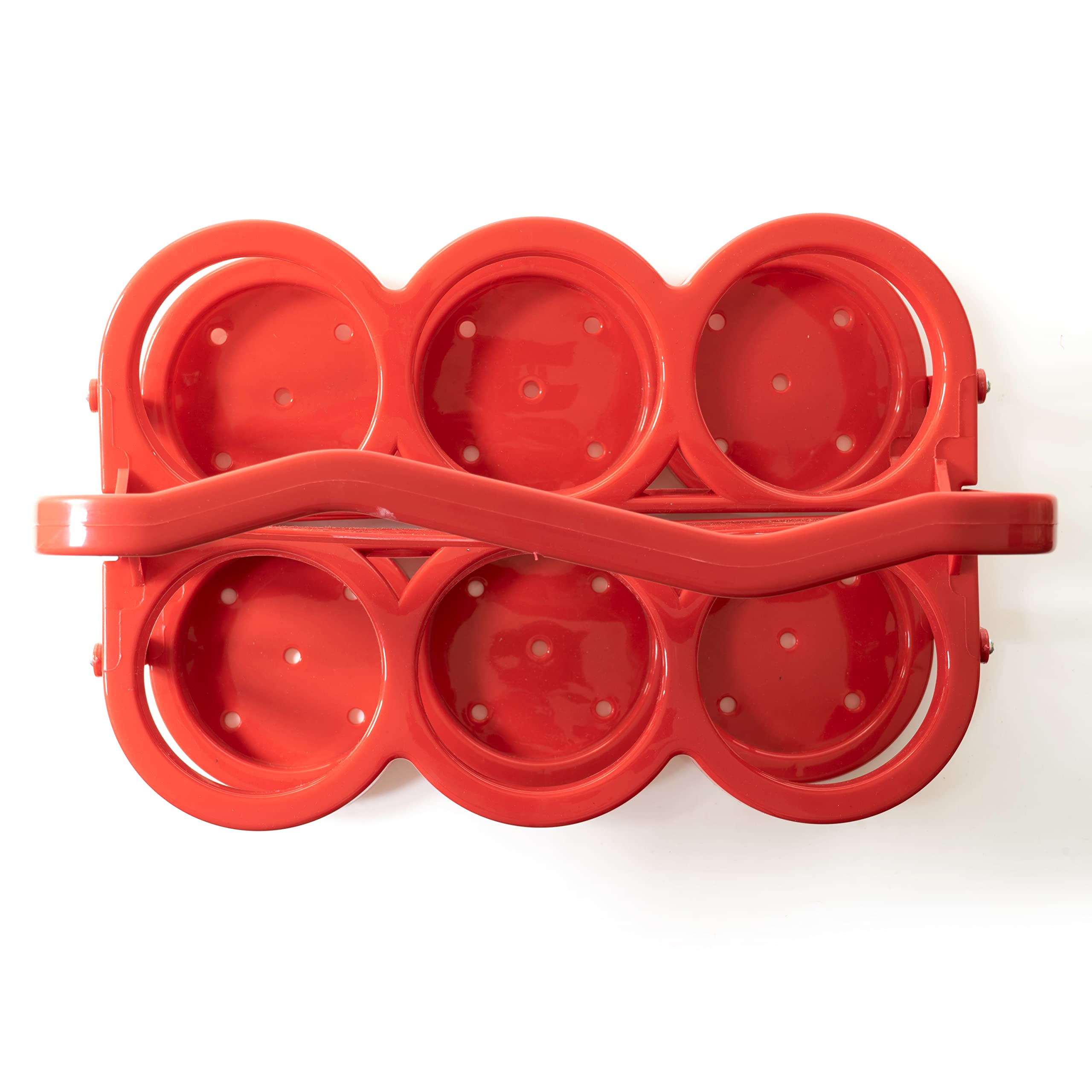 Vametolio Foldable Drink Carrier - Premium Plastic Beverage Caddy - Holder For Small, Med and Large Drinks - For Home Delivery, Catering, Car and Restaurant