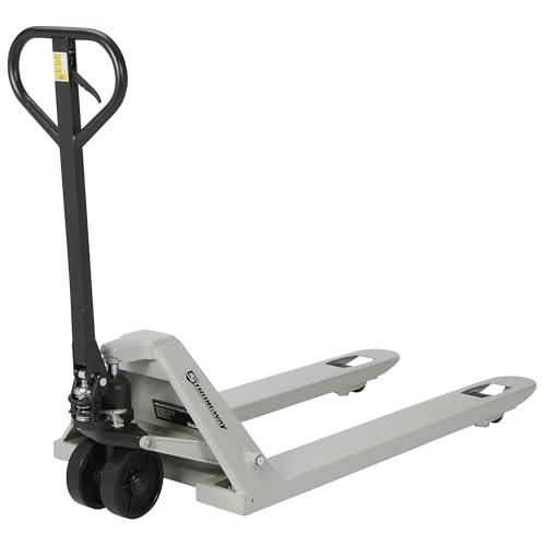 Strongway Pallet Jack Fork Pallet Truck - 63.5in L x 27in W (5500LB Capacity)