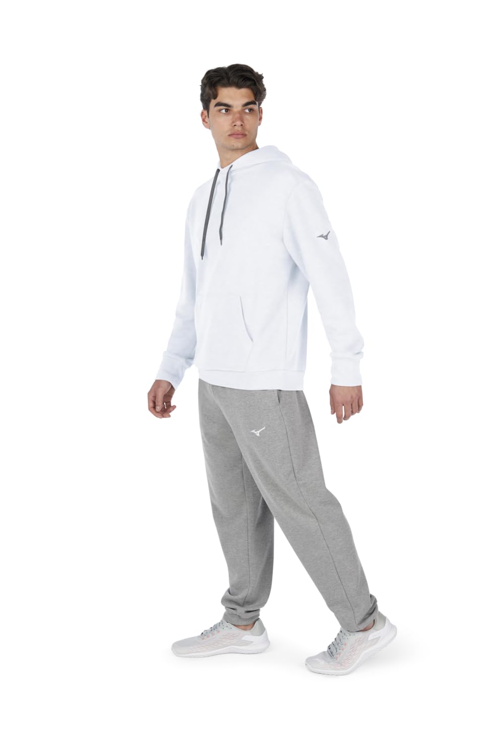 Mizuno Challenger Hoodie, White, X-Large