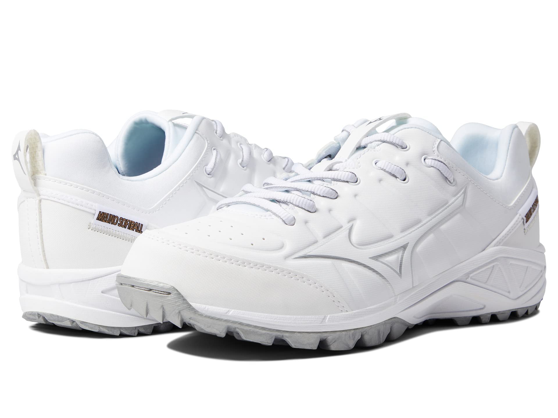 Mizuno mens Mizuno Ambition 2 All Surface Low Womens Turf Shoe, Black/White, 10.5 US
