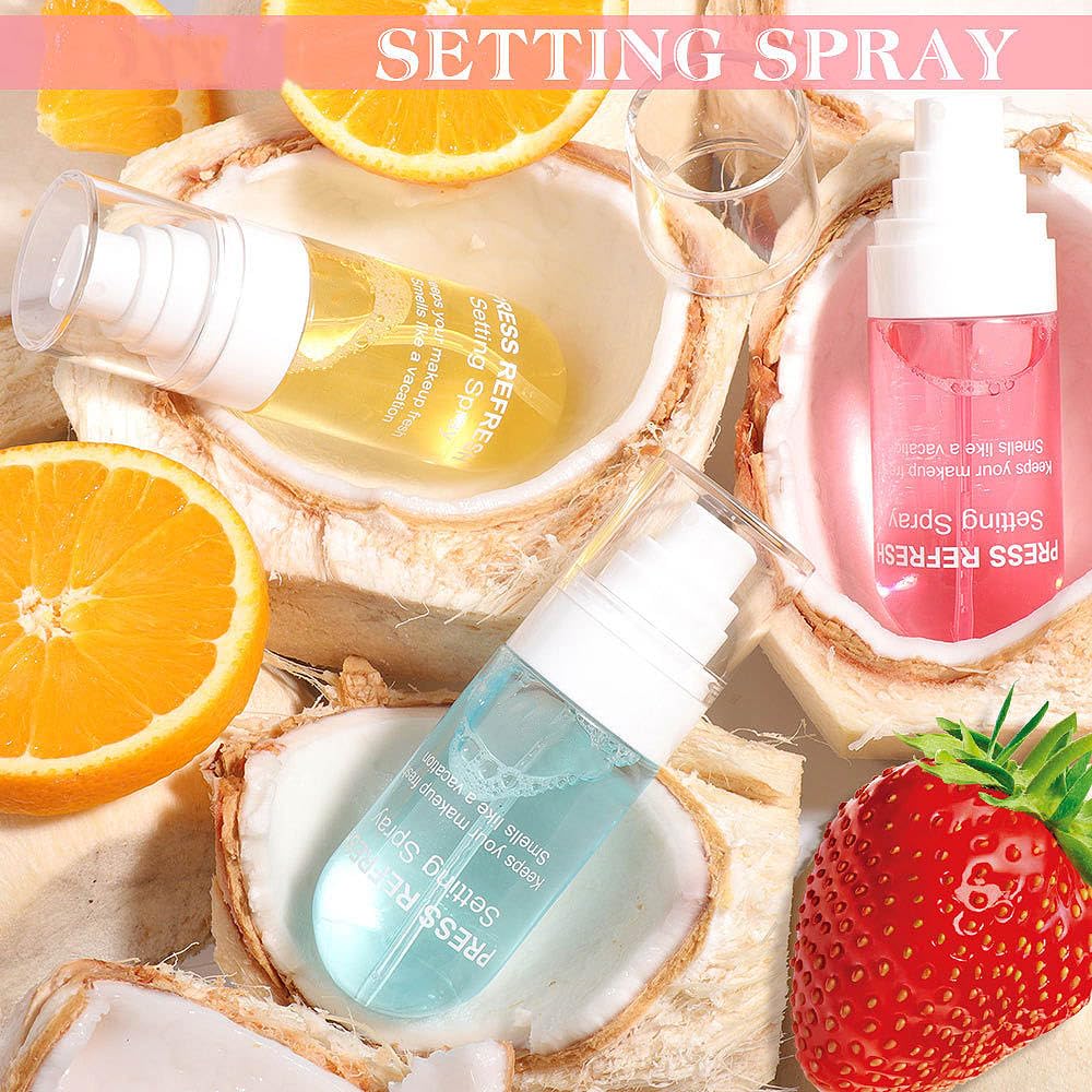Matte Hydrating Makeup Setting Spray,Keeps Face Makeup from Melting & Fading Oil-Free 24hr Setting Lasting Refreshing Revitalizes For Face & Skin Care,Vegan & Cruelty-Free(55 ml/1.86 Fl Oz)