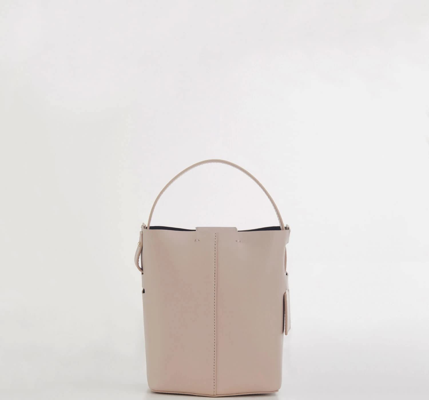 RO Felucca Mini Top Handle Bucket Bag in Rose Cloud