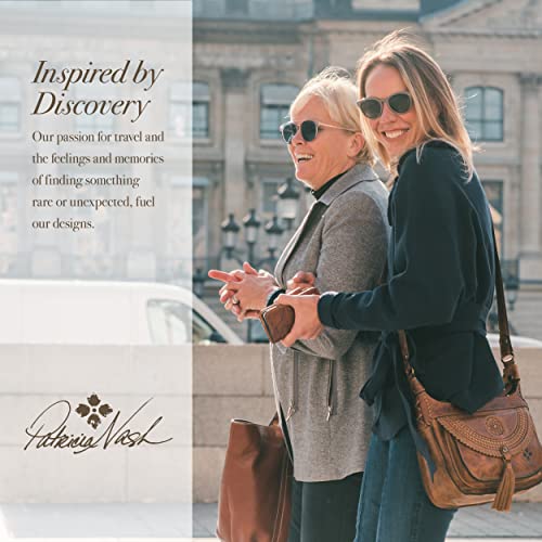 Patricia Nash | Luzille Leather Backpack for Women | Convertible Backpack Tote | Women's Purse Backpack, Tan