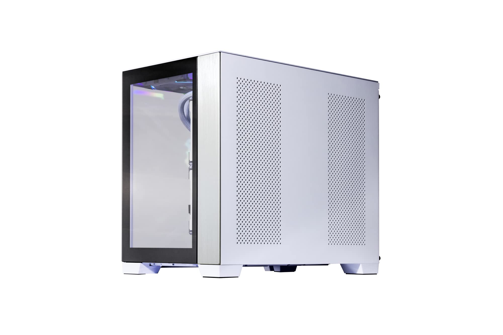Velztorm Mini Lux Gaming Desktop PC (AMD Ryzen 9 5950X 16-Core, Radeon RX 7900 XT, 32GB RAM, 1TB PCIe SSD + 2TB HDD (3.5), WiFi, USB 3.2, HDMI, Display Port, Win 11 Home)