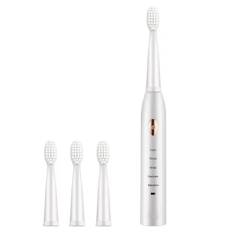 The Veneer Collection Veneer Polishing Toothbrush, Electric Toothbrush Rechargeable, Toothbrush for Veneers (White)