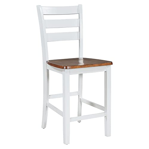 Merax 5 Pieces Drop Leaf Dining Table Set, Counter Height Kitchen Table with Drop Leaf and 4 Chairs, Space-Saving Kitchen Set with Wine Rack and Drawers, Seat Height 23.6"