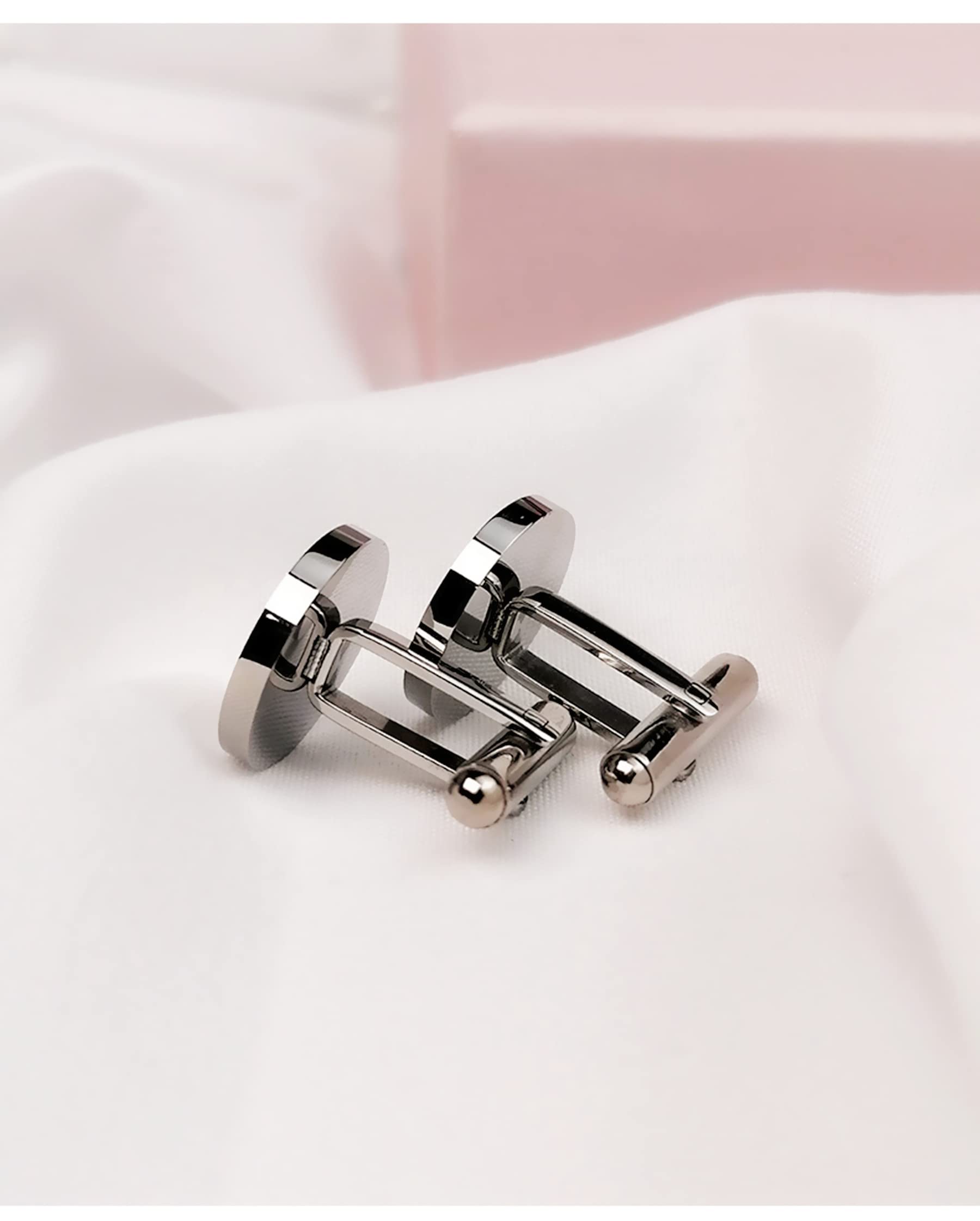 Kooer Groom Cufflinks, Groom Wedding Cuff Links Tie Clip Jewelry Gifts For Groom (groom)