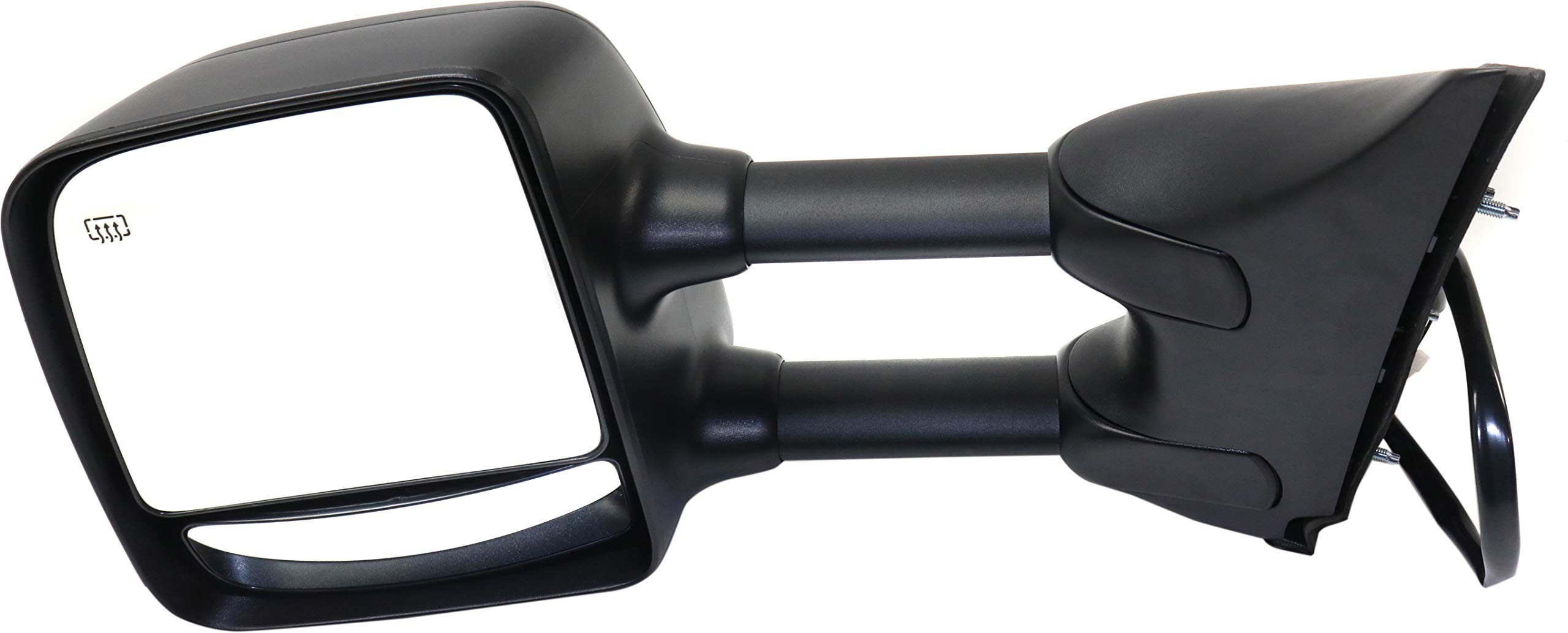 Kool Vue Mirror Passenger Side Compatible with 2008-2015 Nissan Titan Power Glass, Heated - NI1321203