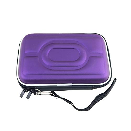 MM King Travel Carrying Protective Cover EVA Hard Case Storage Bag Replacement for Game Boy Advance Color Pocket GBA GBC GBP Console for DS Lite NDSL NDSi (Purple)