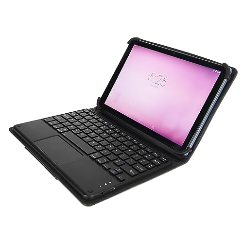 MAVIS LAVEN 10.1 Inch 2 in 1 Tablet Front 8MP Dual SIM Dual Standby Tablet PC 8GB RAM 256 ROM 100-240V Blue for Android 12 Learn Work (US Plug)