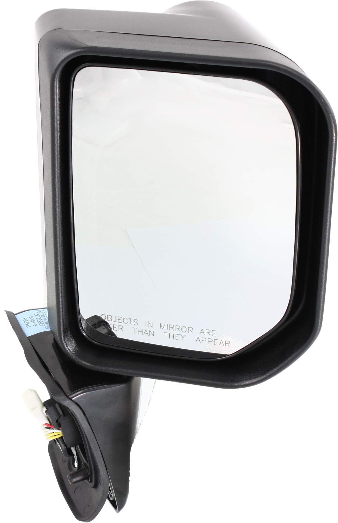 Kool Vue Left & Right Power Door Mirrors Compatible With Toyota FJ Cruiser 2007-2014 With Signal Light Paintable Pair