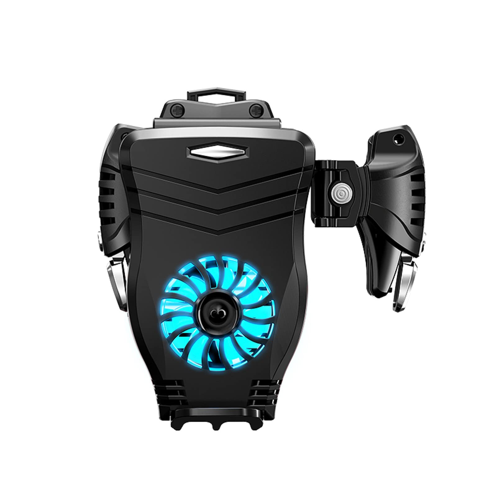 Mobile Game Controller Handle with Fast Turbo Silent Radiator FPS Mobile Gamepad, Compatible with iPhone /Androdi System, Compatible with PUBGM and CODM
