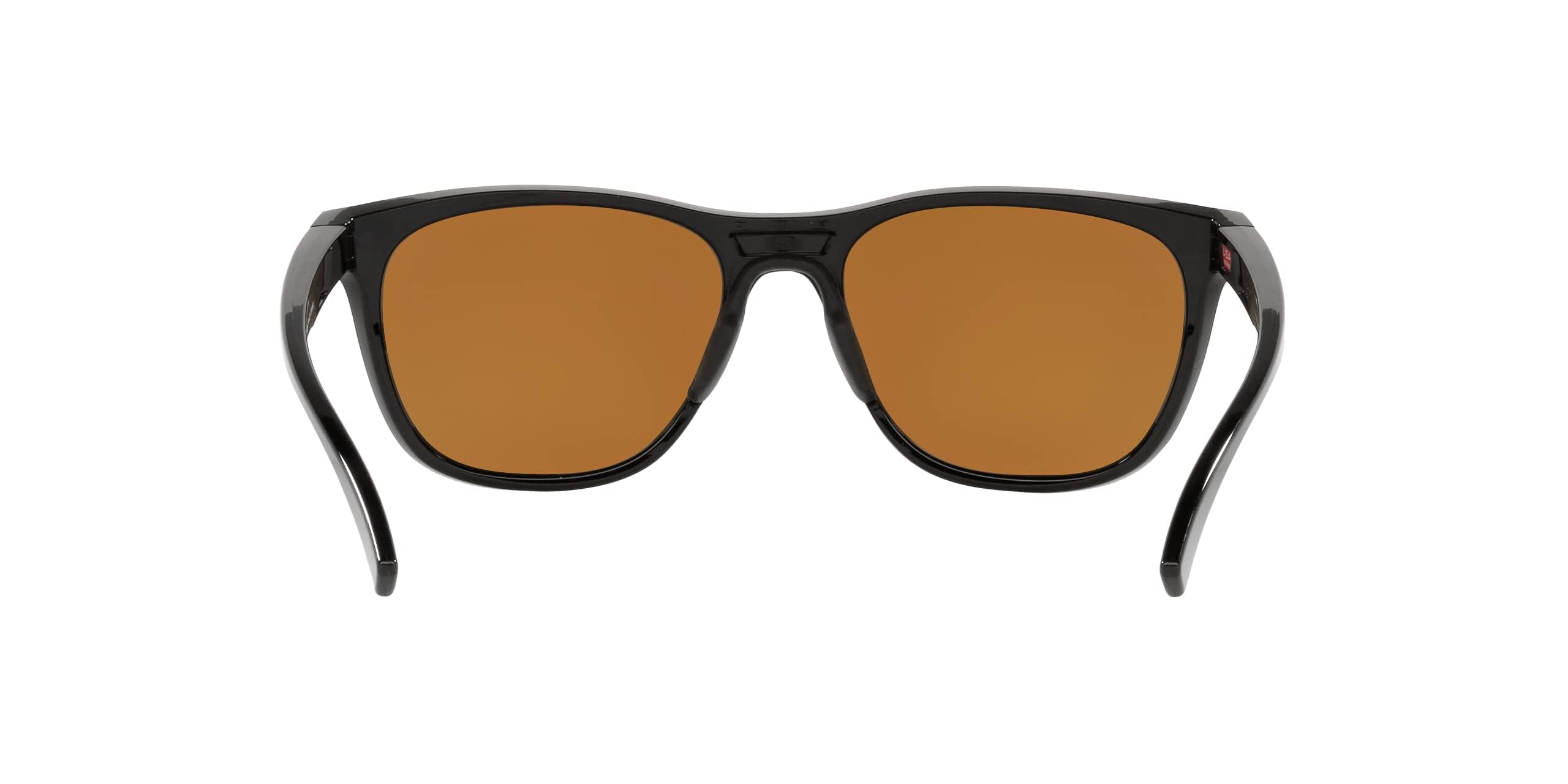 Oakley Women's OO9473 Leadline Square Sunglasses, Polished Black/Prizm Rose Gold Polarized, 56 mm