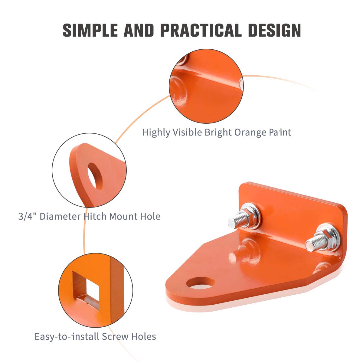 Lenink Trailer Hitch Compatible with Scag Turf Tiger,2015 Freedom Z,New Liberty Z Riding Zero Turn Lawn Mower