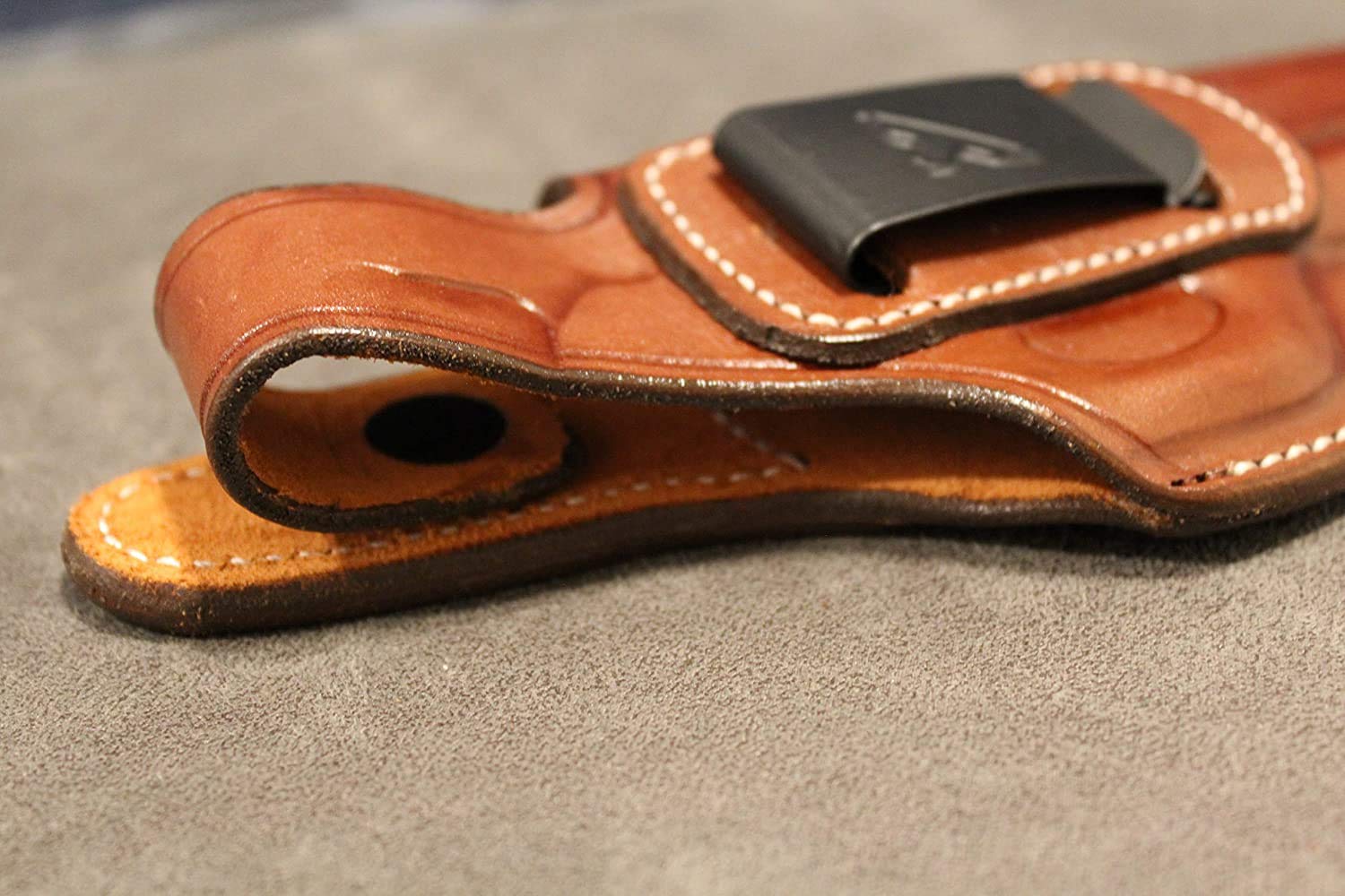 KoHolster Concealed Carry IWB Gun Holster for Walther P99|4.0 inches |Genuine Leather|Right Hand|Brown