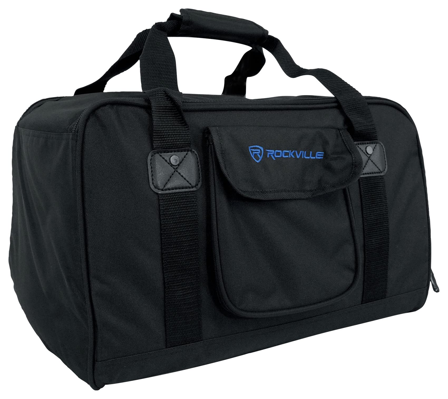 Rockville TB80 Lightweight Rugged Bag Carry Case for 8" DJ PA Speakers