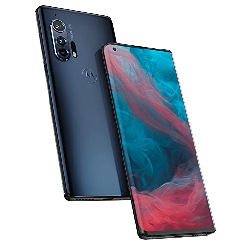 Motorola Edge+ Plus (256GB, 12GB) 6.7" 90Hz OLED, Snapdragon 865, 108MP 6K Camera, Single SIM Global 4G LTE GSM Unlocked (T-Mobile, AT&T, Metro) International Model XT2061-3 (Baltic Gray) (Renewed)