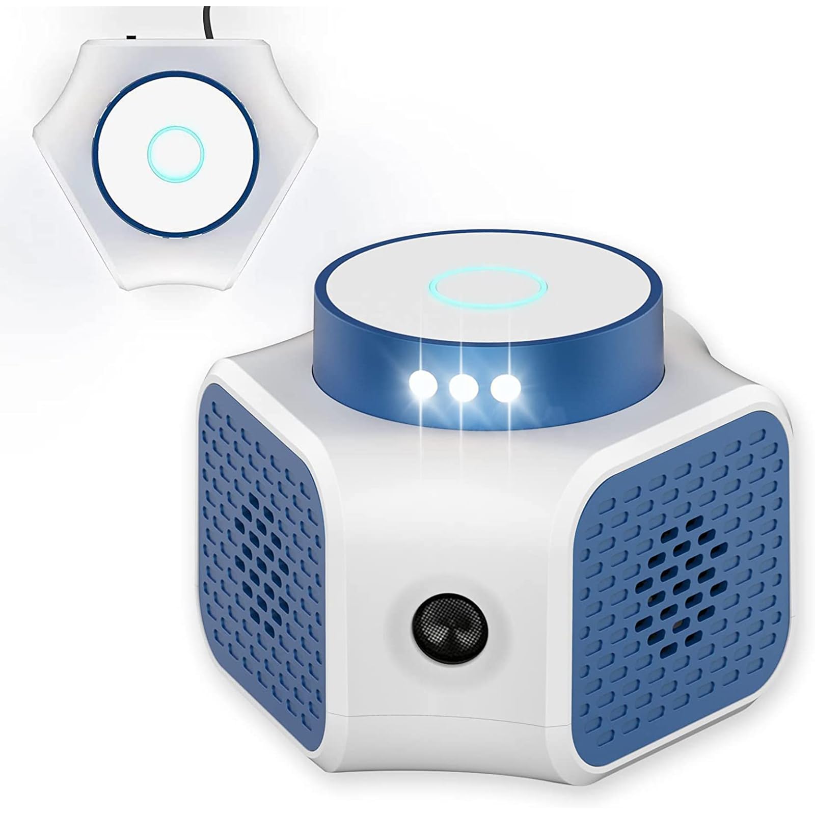 SHTCUS Mice Repellent Plug-ins, Mouse repellent Squirrels Rodent Repellent Indoor Ultrasonic Pest Repeller, Mouse Deterrent Rat Control for Home Attic Garage RV, Blue