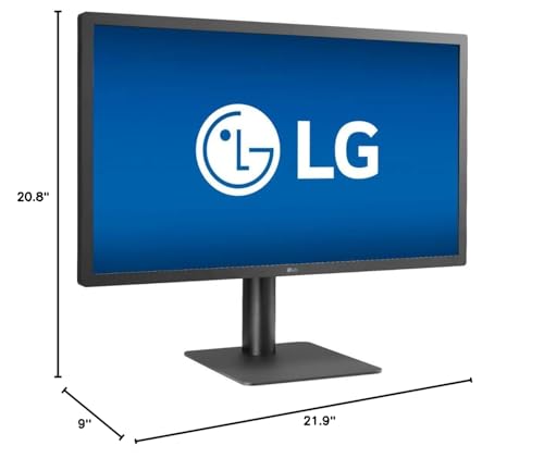 LG 24MD4KL-B Ultrafine 24-inch IPS LED 4K UHD Monitor - Black (Renewed)