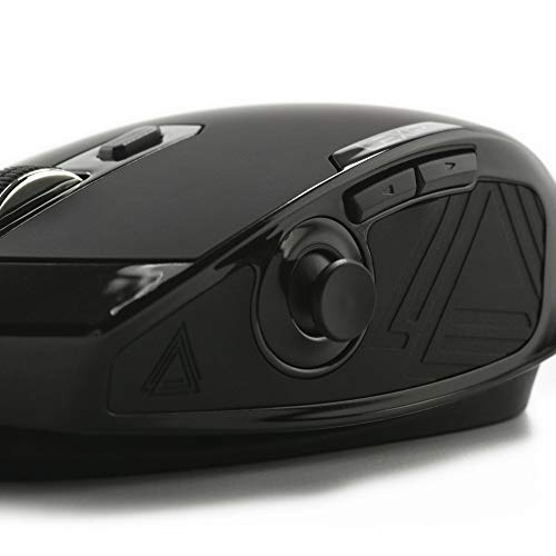 Lexip Pu94 Gaming Mouse-3D Wired and RGB Gamer Mouse-Special 3D Environments and Design Software-2 Joysticks, 6 Buttons and 12 Programmable Directions - Ultimate Glide with 6 Ceramic Feet