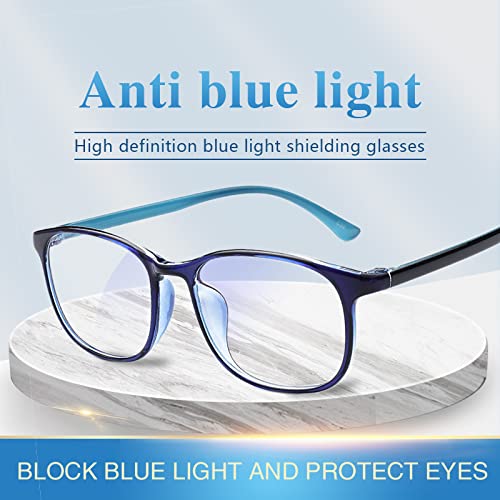 NodNod Blue Light Blocking Glasses, Anti Eyestrain and UV Ray Computer Gaming Reading Glasses for Women and Men