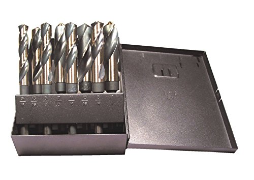 Viking Drill and Tool 92400 Silver and Deming-8SP Type 280-UB Magnum Super Premium Reduced Shank Drill Set