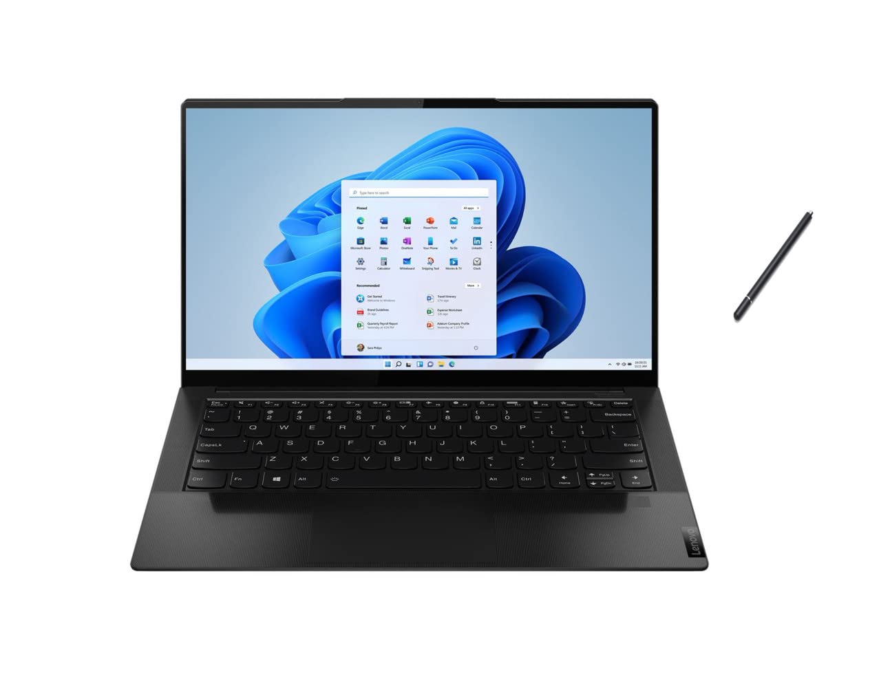 Lenovo IdeaPad Slim 9i 14" 4K UHD Touchscreen Ultra Laptop | Intel EVO Core i7-1195G7 | Backlit Keyboard | Fingerprint Reader | Black | Windows 11 (Black, 16GB RAM | 1TB SSD)