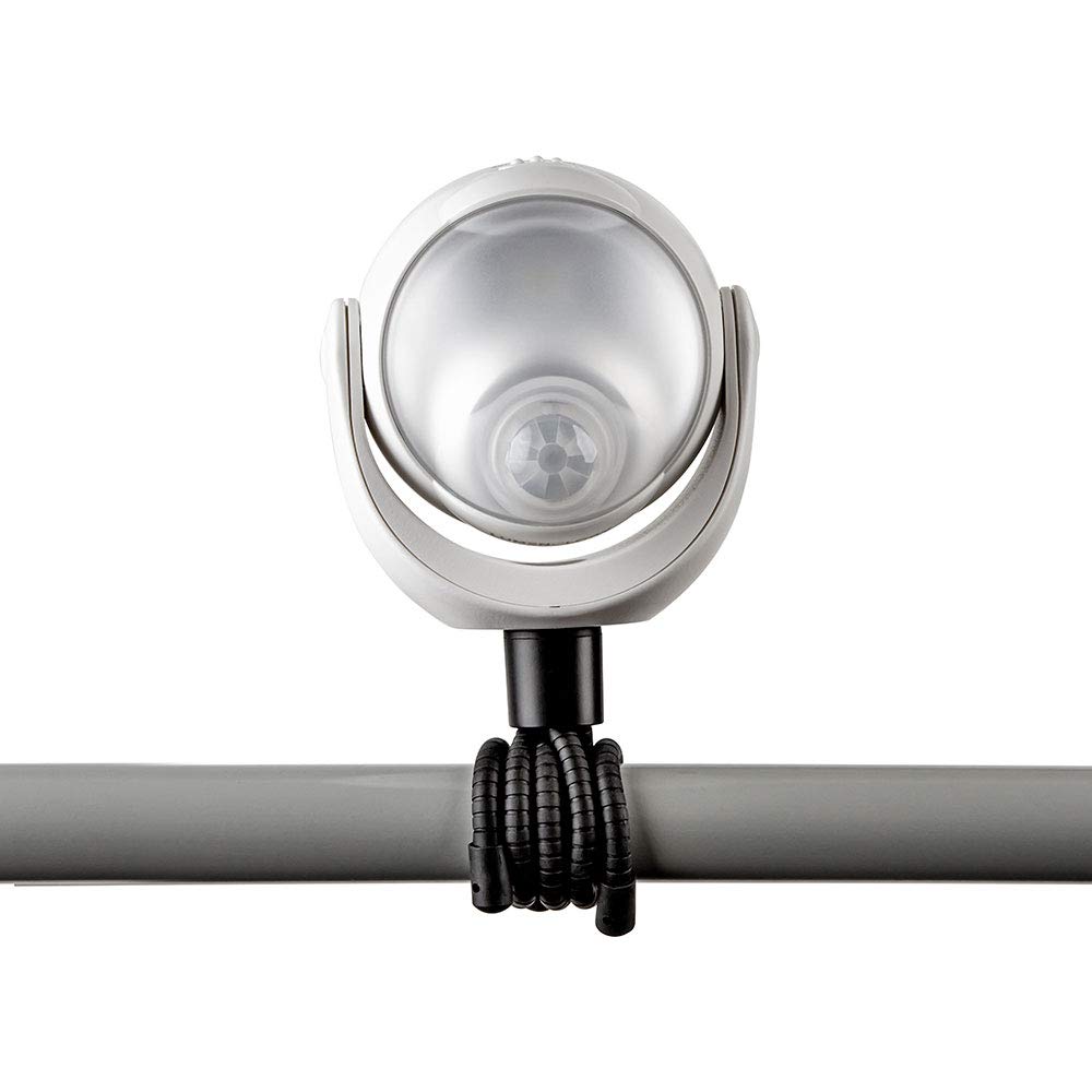 Limitless Innovations Lumenology Portable LED Motion Sensor Light Provides 148 Lumens with a 13 ft Detectable Range and Flexible Tripod Base with Magnetic Option β Indoor/Outdoor (White)