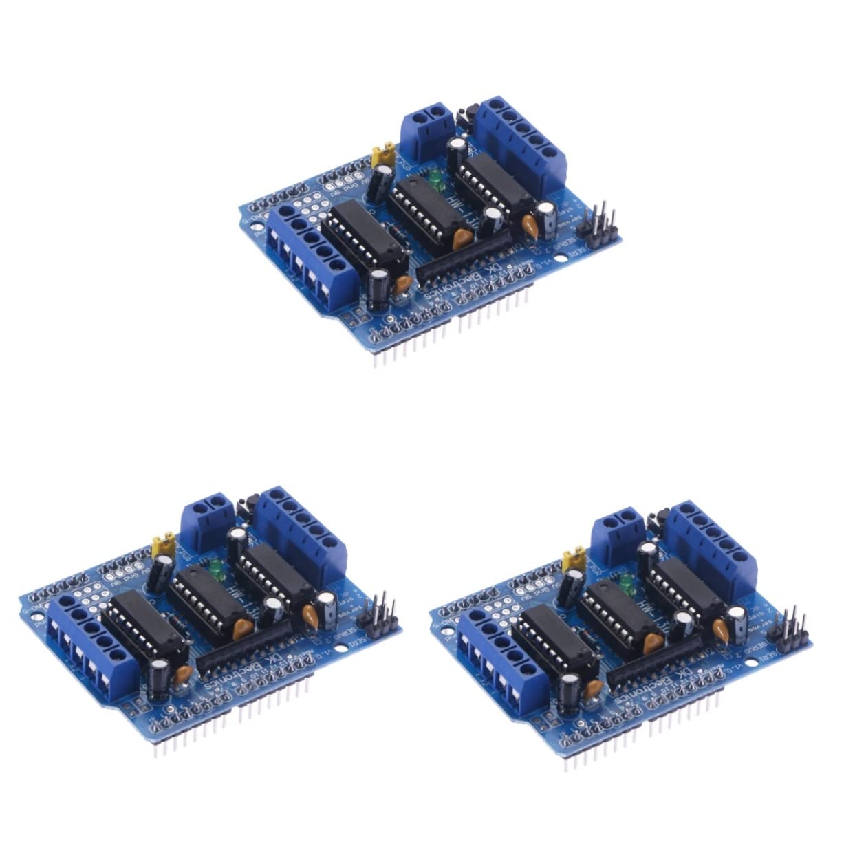 VILLCASE 3pcs Electronic Component for Motor Shield Stepper Module for TPM- für Mainboard Computerversorgung. Electrical Motor Controls Mother Board Motor Driver Motors DC Electric Motor