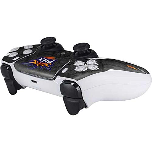 Skinit Decal Gaming Skin Compatible with PS5 Controller - Officially Licensed NBA Phoenix Suns Dark Rust Design