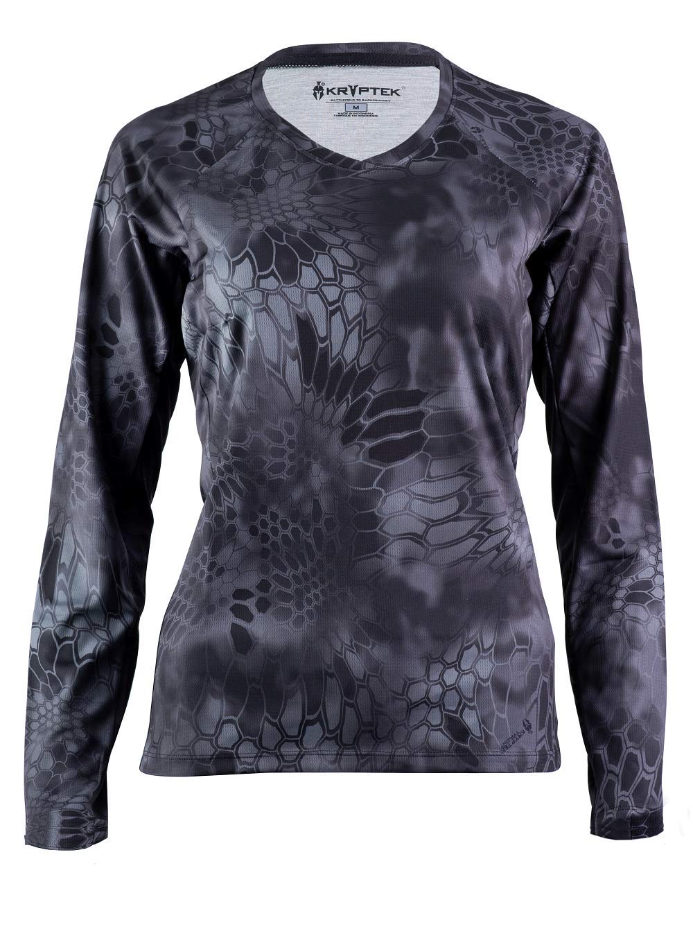 Kryptek Women's Standard Hyperion Long Sleeve, Typhon, XL