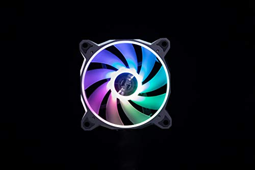 LIAN LI Bora Digital Series RGB BR DIGITAL-3R S, 120mm Addressable RGB LED PWM Fan, 3 Fans Pack - Silver Frame,Sliver