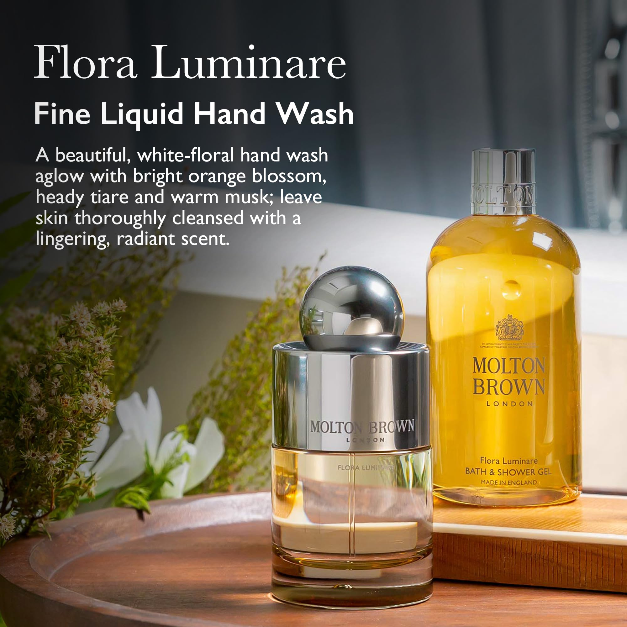 Molton Brown Flora Luminare Fine Liquid Hand Wash, 10 fl. oz. (Pack of 1)