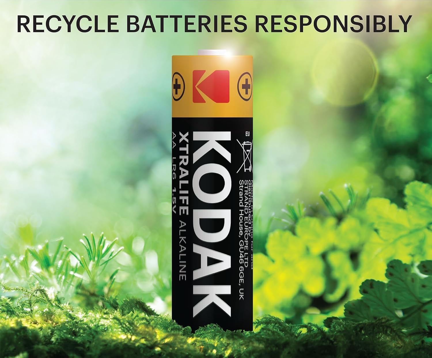 KODAK AA Batteries - Alkaline Batteries, 1.5V Mignon LR06 MN1500 AM3 Battery Pack (60 Count) (Qty 60.)