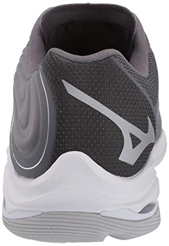 Mizuno Wave Lightning Z6 Mens Volleyball Shoe, Grey, 9.5