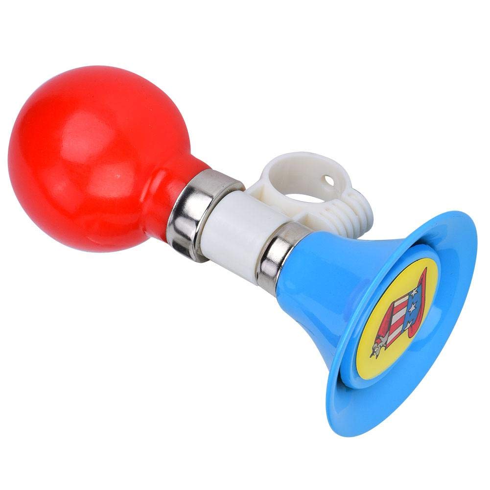 Metal Kids Bicycle Bell, Metal Rubber Loud Kids Bicycle Bell Bicycle Warning Bell for Boys Girls Bicycle Accessory (Blue)
