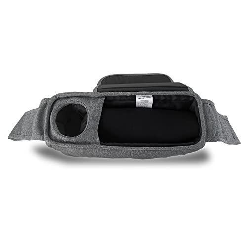 mompush Stroller Organizer for Ultimate2 and Meteor, Collapsible Design and Large Capacity, Stroller Organizer with Insulated Cup Holder