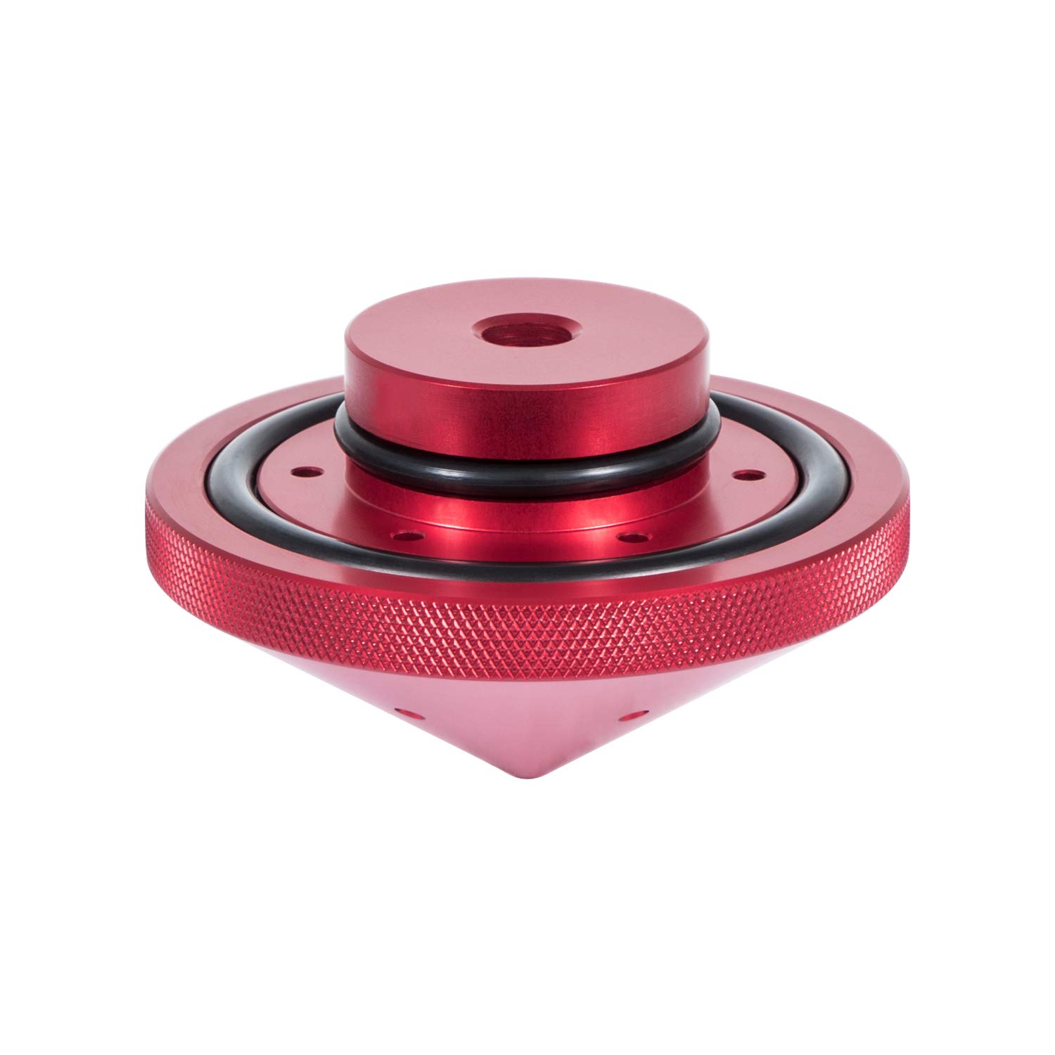 Manicar Eliminator Trolling Motor Prop Nut (GFEL-MK-BK-DP) for MinnKota 80, 101 & 112 Replace for T-H Marine (Red)