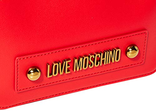 Love Moschino Women's Backpack Handbag, Red (Rosso), 9x12x23 centimeters (W x H x L)