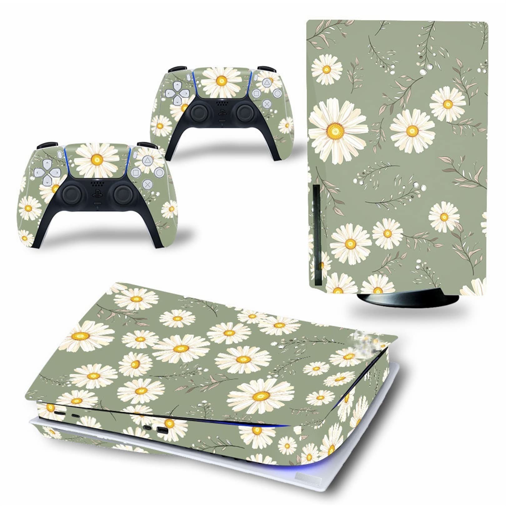 Top factory BUCEN for PS5 Skin Disc Edition & Digital Edition Console and Controller Vinyl Cover Skins Wraps Scratch Resistant, Compatible 62777 Anti Scratch (Size : Digital Edition)