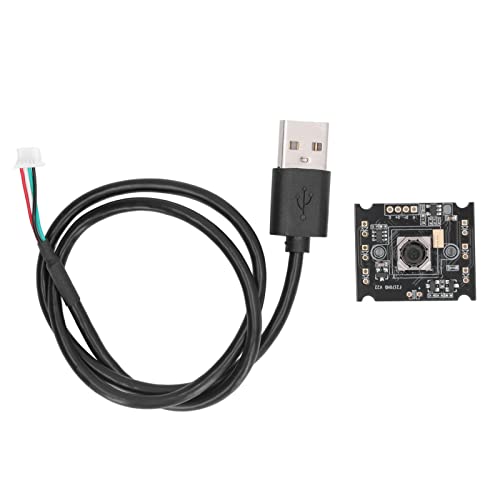 Uxsiya Distortion Camera Module, 1920 X 1080 Resolution Camera Module OV2720 Autofocus 2MP Black for Electronic Equipment