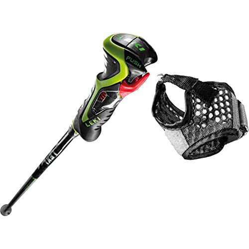 LEKI Unisex Adult Sporting Goods, Black/Palegreen-White, 135